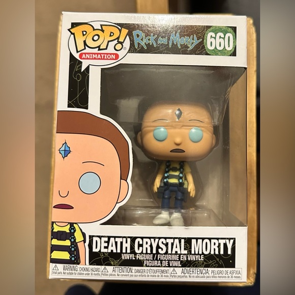 Funko | Toys | Nwt Funko Pop Death Crystal Morty Rick And Morty | Poshmark